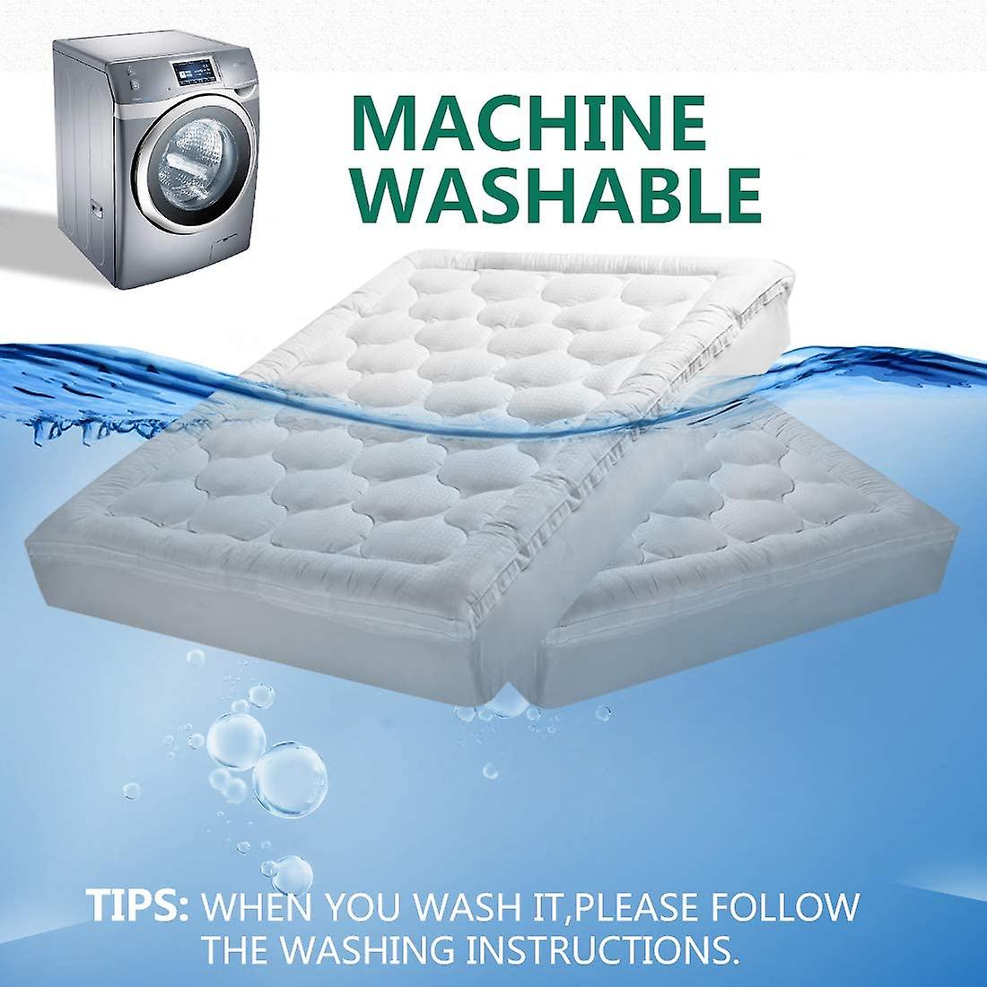 How To Wash Your Mattress Topper in a Washing Machine? – Love My Bedss
