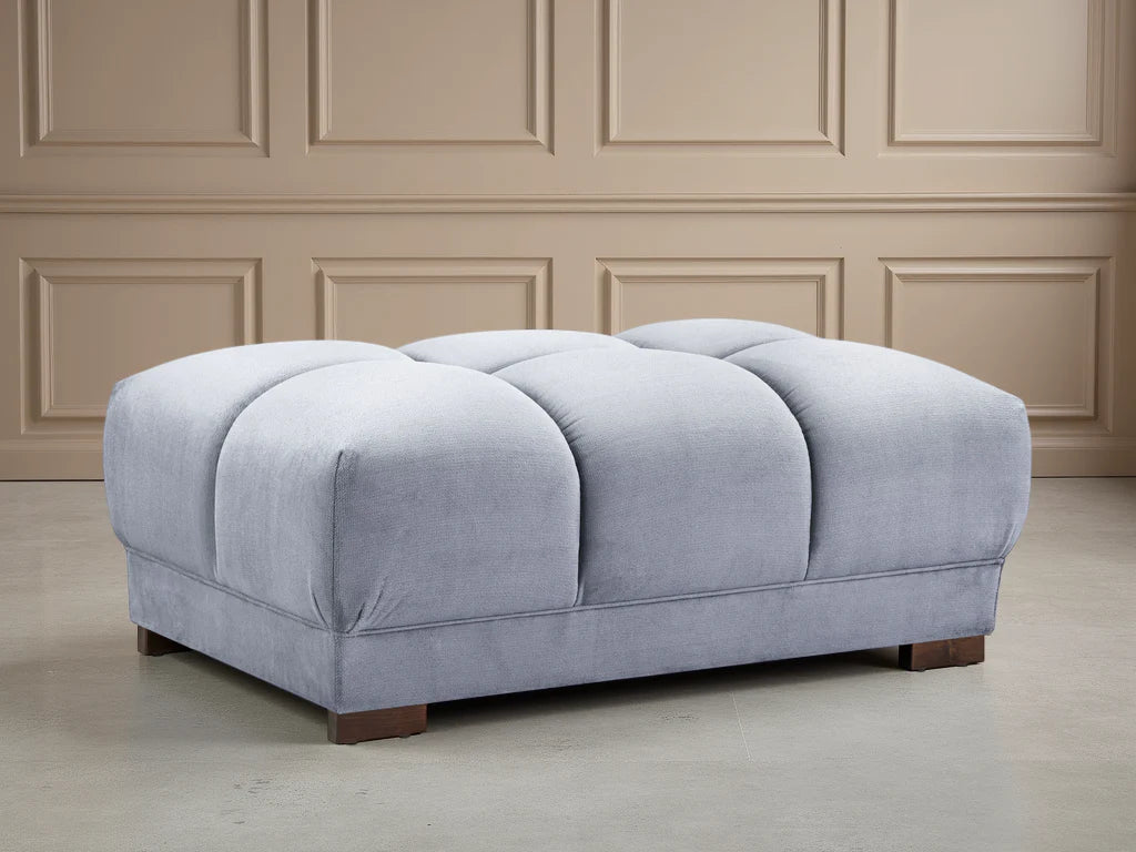 Azzuro Sofa Grey Footstool – Love My Bedss